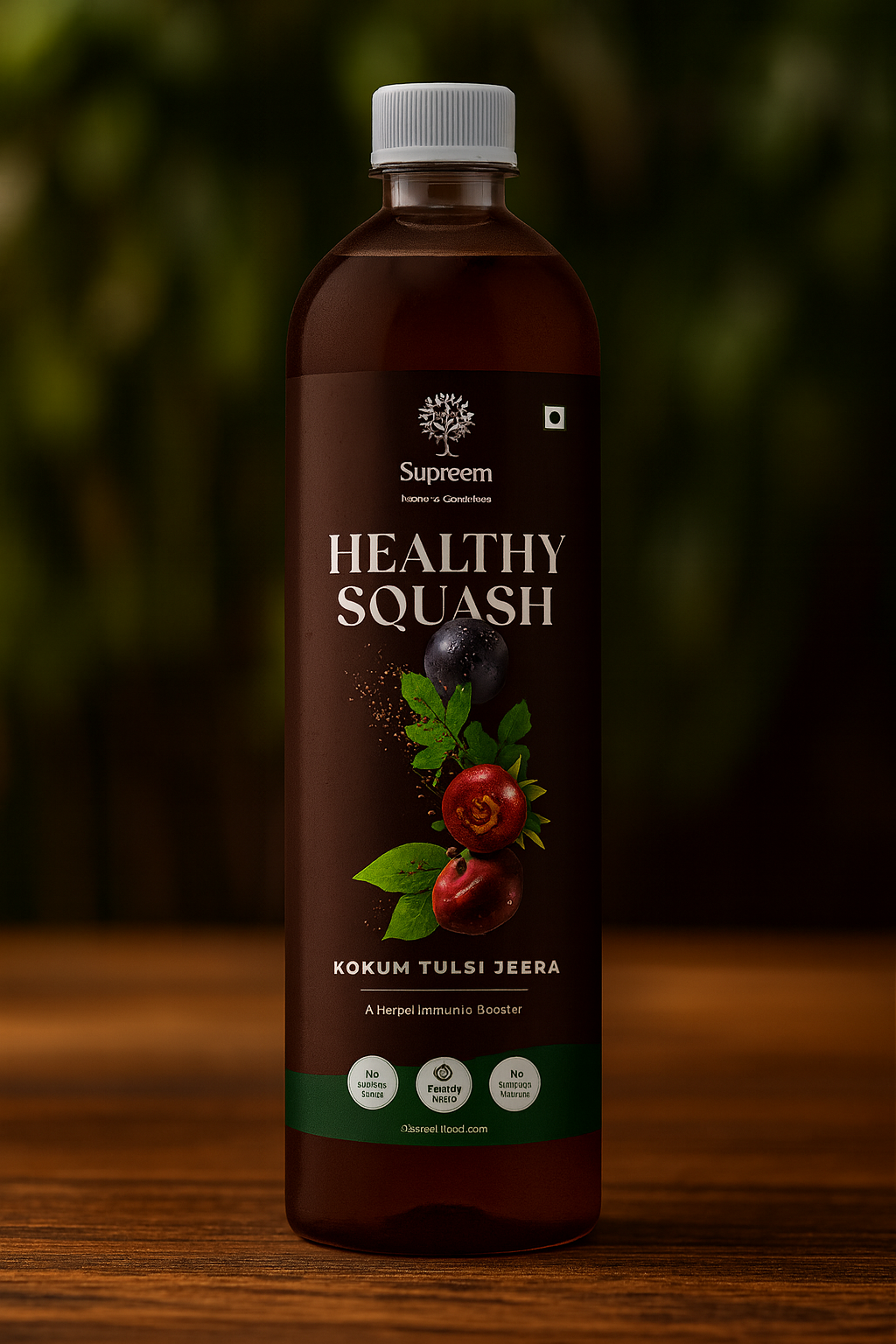 Kokum Tulsi & Ginger Lemon Squash Combo – Supreem Super Foods